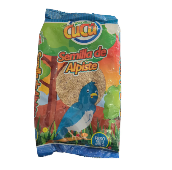 Belina Semilla Alpiste Cucu 400 Grs – MELO Pet´s Market